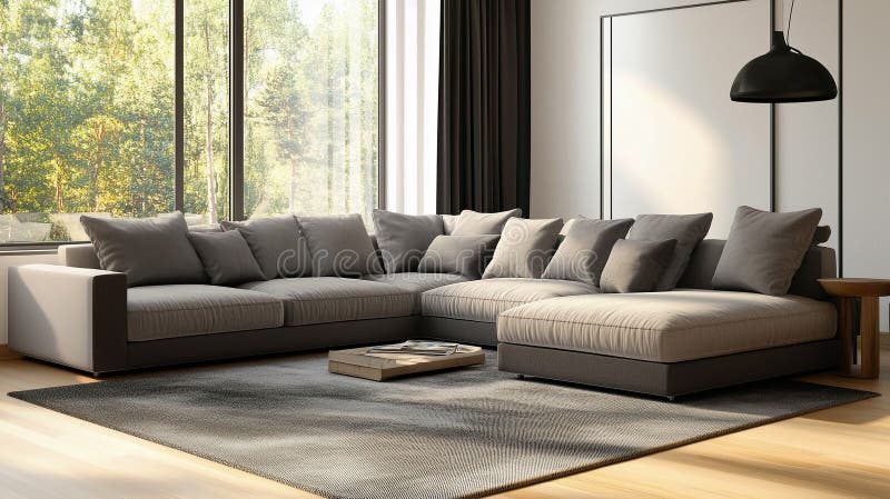 Understated Elegance in Design Using Neutral Palettes. Stock ...