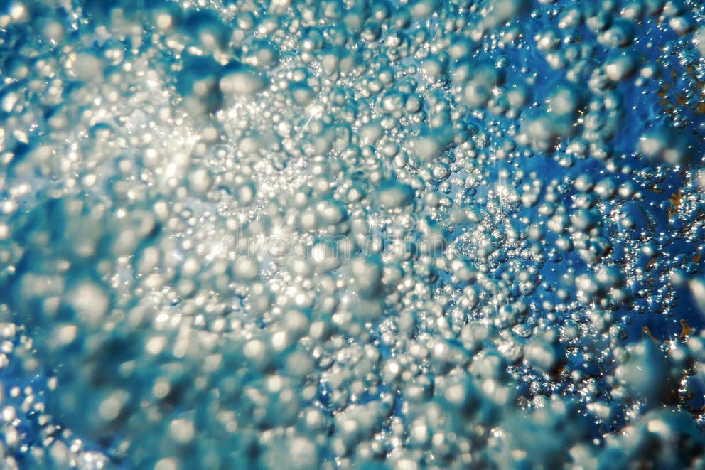 Underwater Air Bubbles with Sunlight Stock Image - Image of bubbles ...