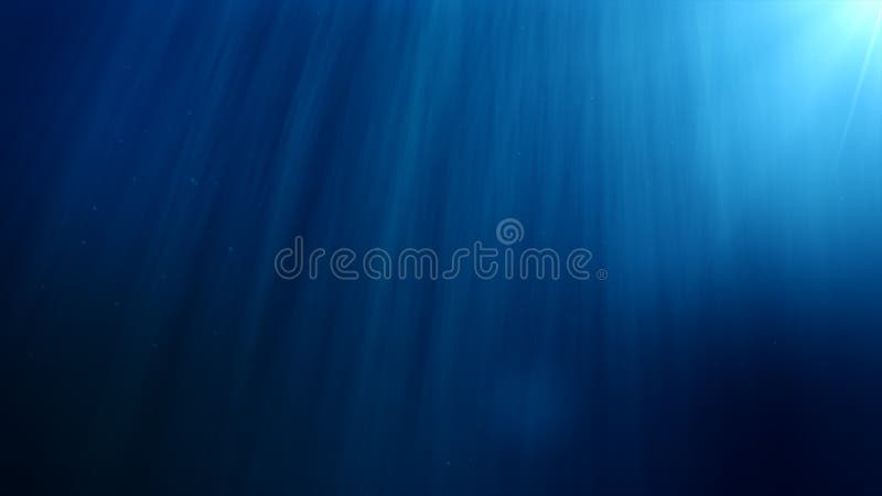Underwater Background. Blue Underwater with Ripple and Wave Lights ...