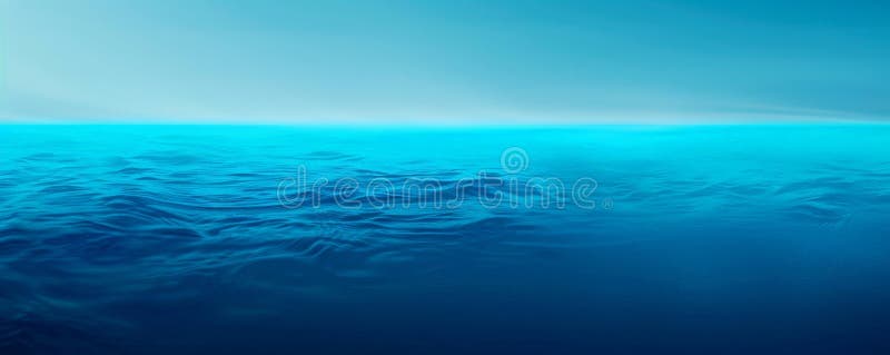 Underwater Background with a Serene, Blue Gradient from Shallow To ...
