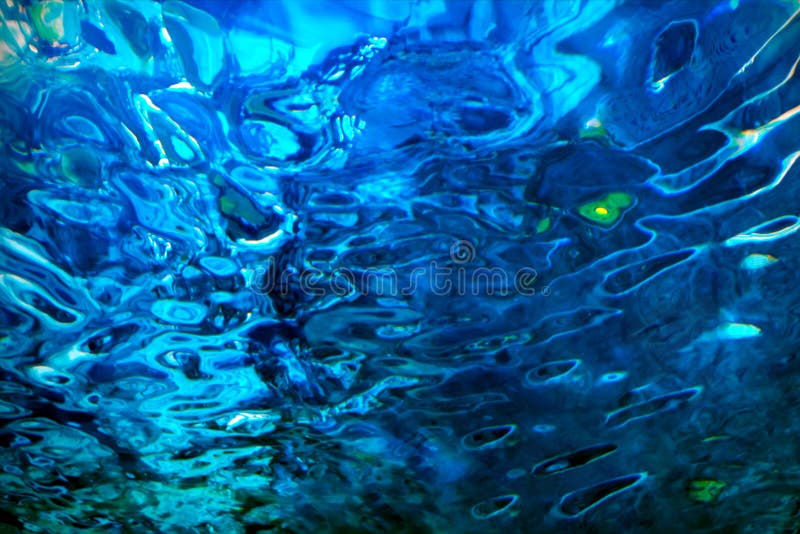Underwater Background with Wave Lights Stock Image - Image of ...