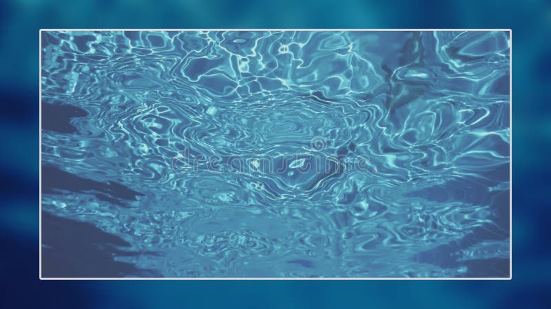 Underwater Background White Border Frame, Water Surface Blank Text Box ...