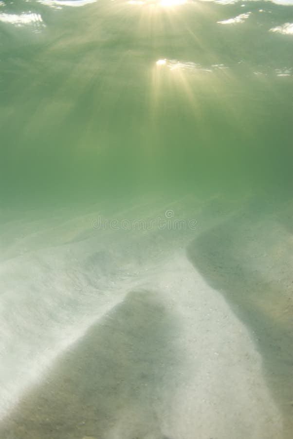 Underwater Beach Sunrays Picture. Image: 6570095