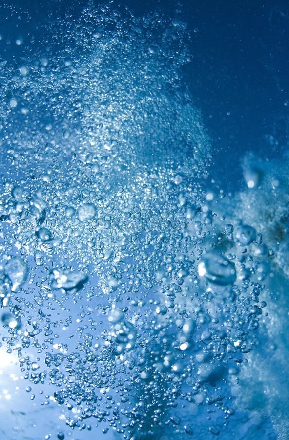 Air Bubbles Underwater stock photo. Image of blue, oxygen - 22806546