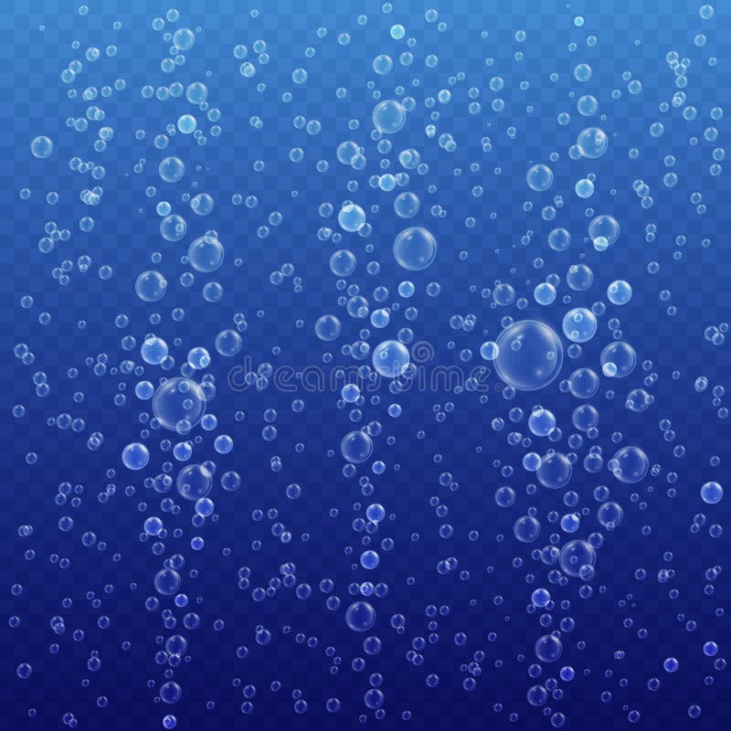 Underwater Bubbles Illustrator