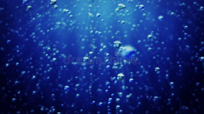 Underwater Bubbles with God Rays Stock Footage - Video of drink, fluid ...