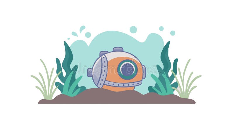 Underwater Camera or Exploration Device, Vector Design Generative AI ...