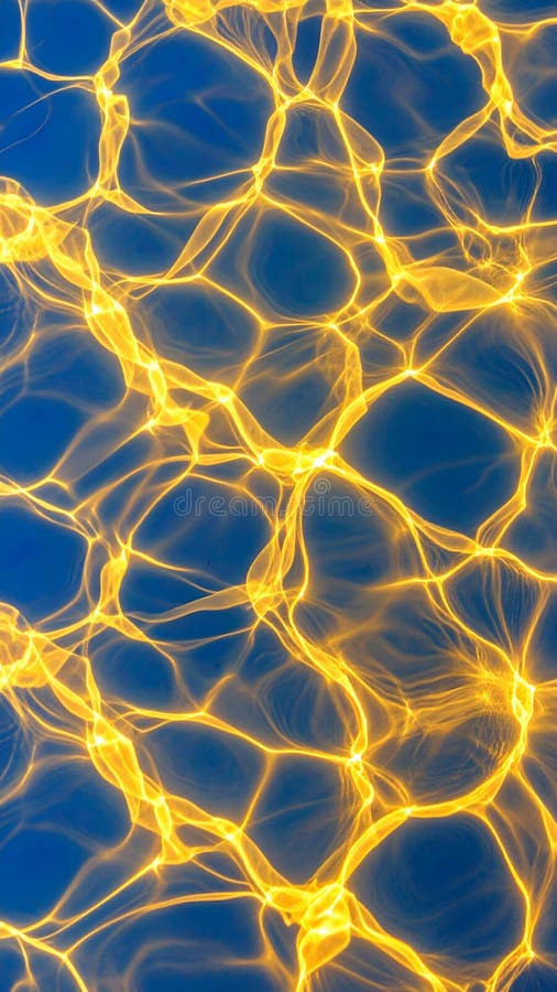 Underwater Caustic Light Ripples Stock Illustration - Illustration of ...