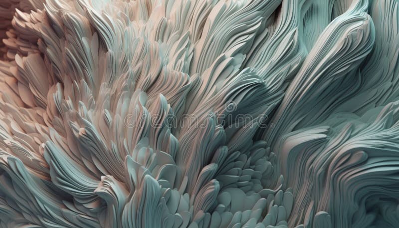 Underwater Chaos, Fish and Waves in Motion Generated by AI Stock ...