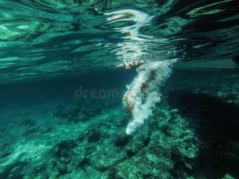 Underwater clean water sea stock image. Image of clear - 44630603