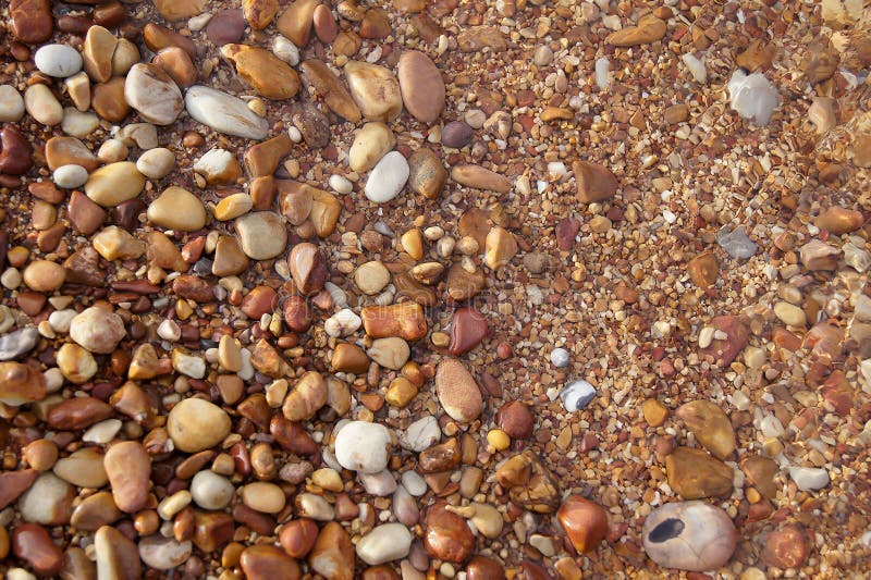 Underwater Color Stone Pebble Beach.Stone Underwater Rocky Beach Stock ...