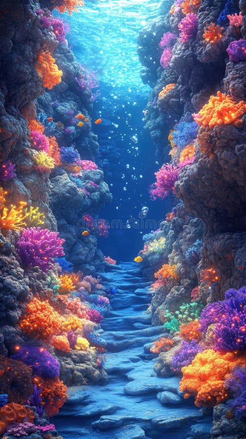 Underwater Pathway Stock Illustrations – 195 Underwater Pathway Stock ...