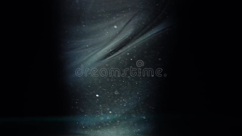 Underwater Depth with Floating Particles Stock Video - Video of ...