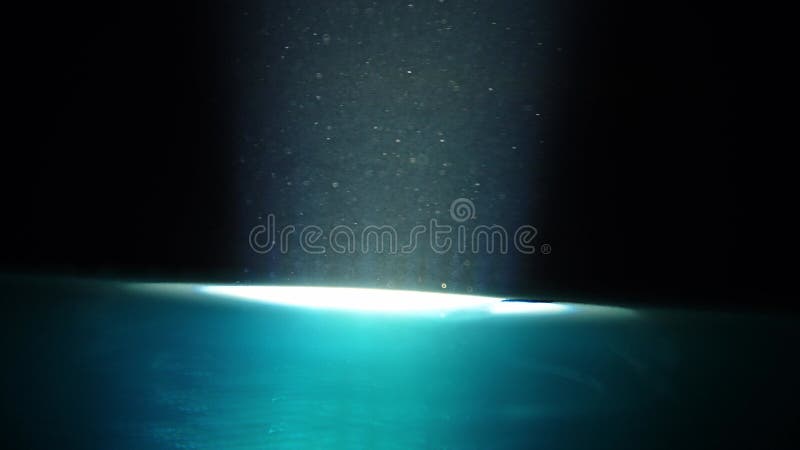 Underwater Depth with Floating Particles Stock Footage - Video of aqua ...