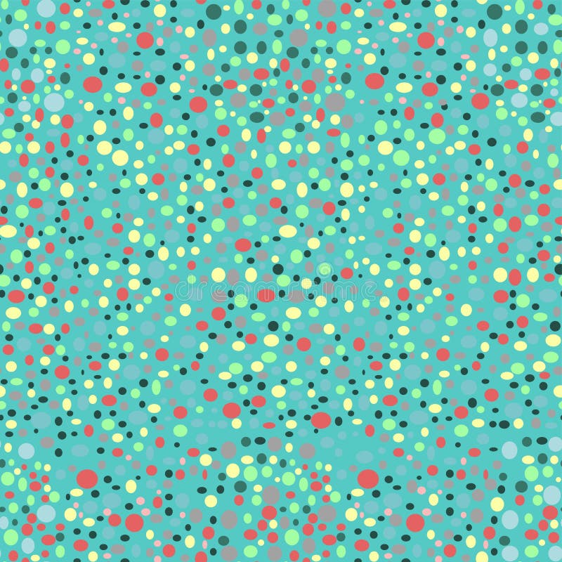 Aqua Green Flower Art Vector Repeat Pattern on a Vibrant Neon Pink ...