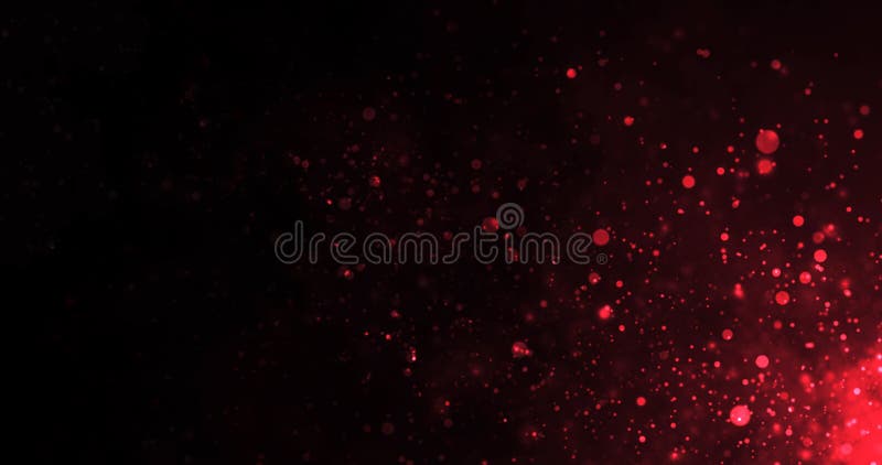 Underwater Dust Particles Moving Under Rim Light Tiny Source Stock ...