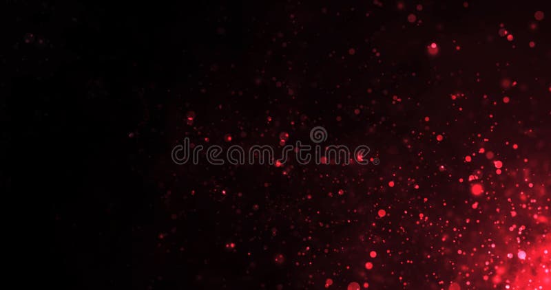 Underwater Dust Particles Moving Under Rim Light Tiny Source . Stock ...