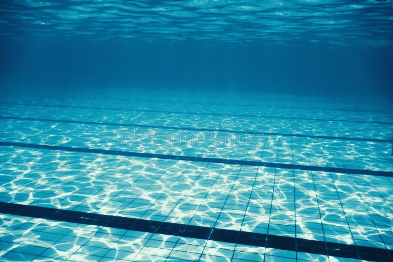 Underwater Empty Swimming Pool Stock Image - Image of lifestyle, empty ...