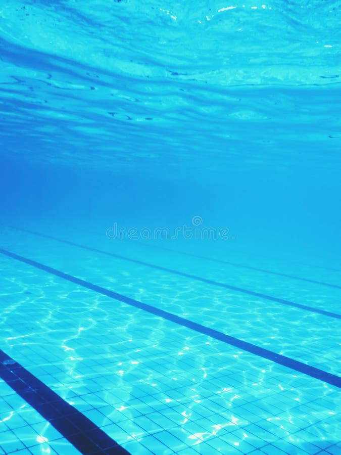Underwater Empty Swimming Pool Stock Image - Image of competition ...