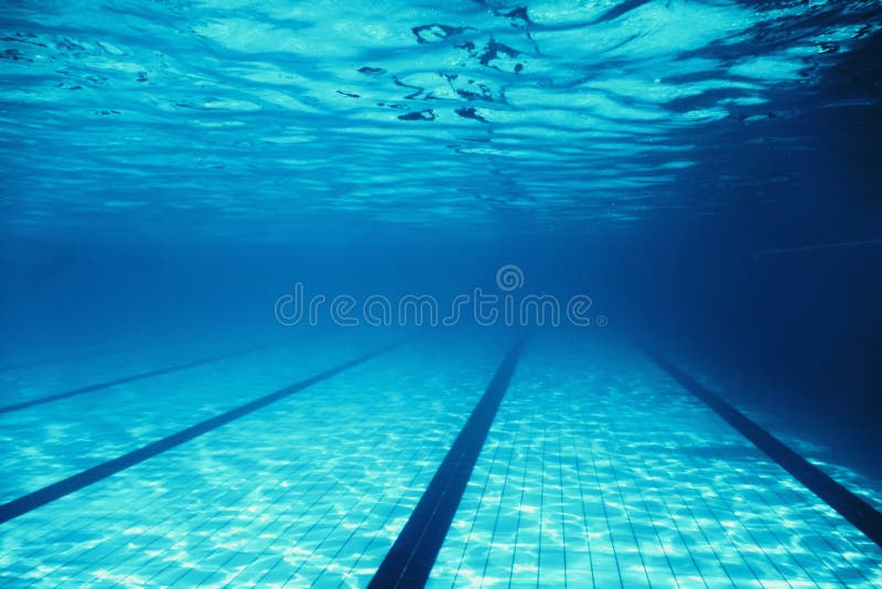 Underwater Empty Swimming Pool Stock Image - Image of sport, surface ...
