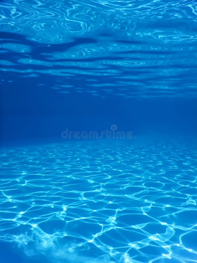 Underwater Empty Swimming Pool Background Stock Photo - Image of ...