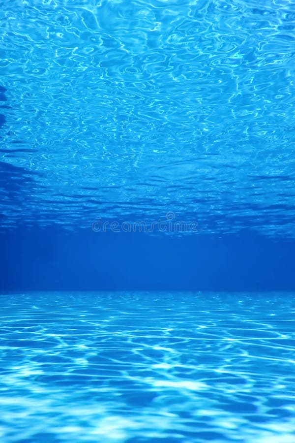 Underwater Empty Swimming Pool Background Stock Photo - Image of deep ...