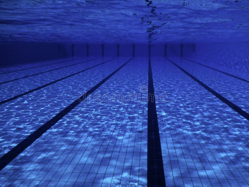 Underwater Empty Swimming Pool Background Stock Image - Image of pool ...