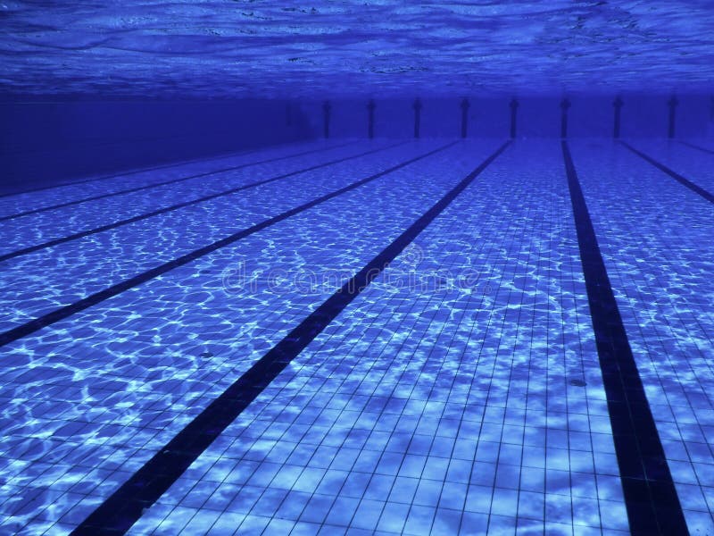 Underwater Empty Swimming Pool Background Stock Image - Image of empty ...