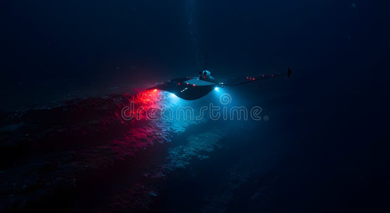 Underwater Exploration: Autonomous Underwater Vehicle Navigating the ...