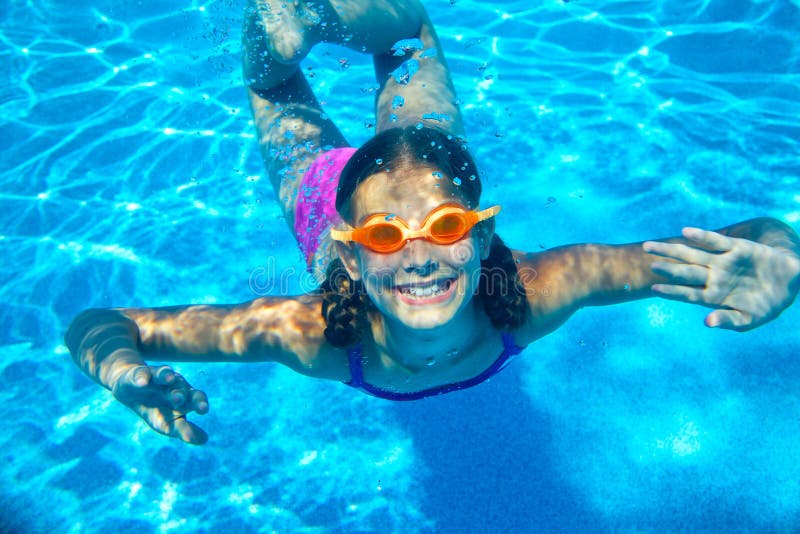 Underwater girl stock photo. Image of expressions, action - 31818748