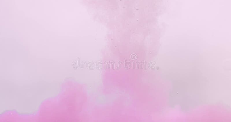 Underwater Ink Explosion. Dye Mixing and Blending Abstract Forms in ...