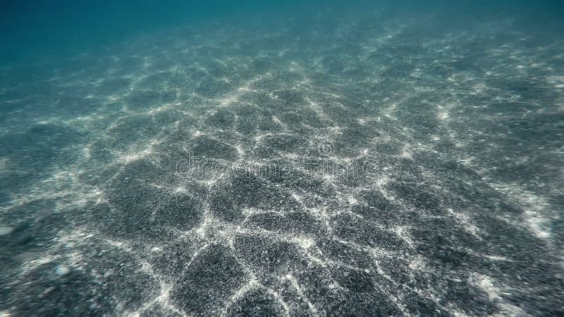 Underwater Light Reflection View of Ocean Stock Footage - Video of ...