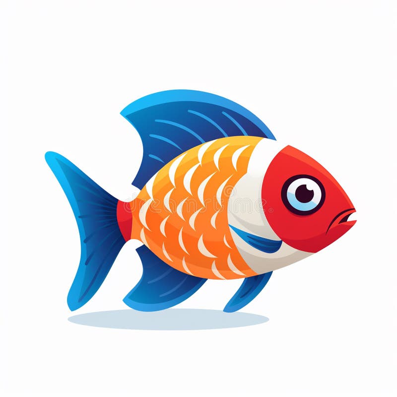 Underwater Magic Fish Illustration Stock Illustration - Illustration of ...