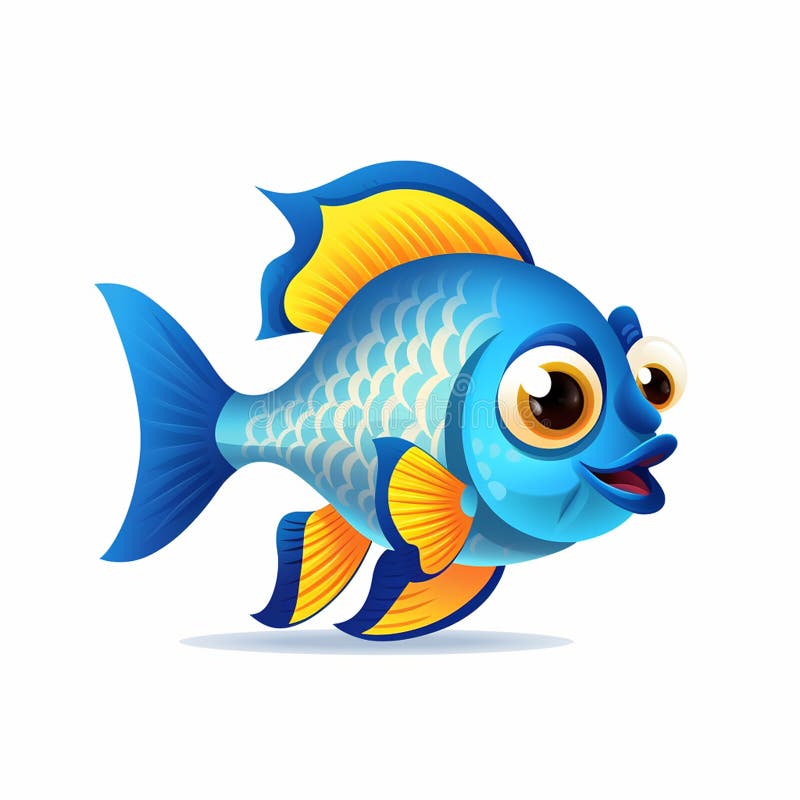 Underwater Magic Fish Illustration Stock Illustration - Illustration of ...
