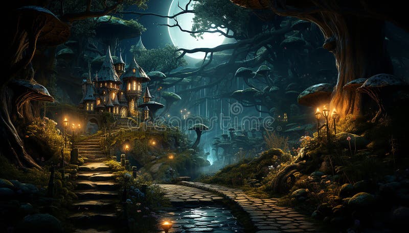 Underwater Night, Deep Fish Reveal Mysterious Spooky Underwater ...