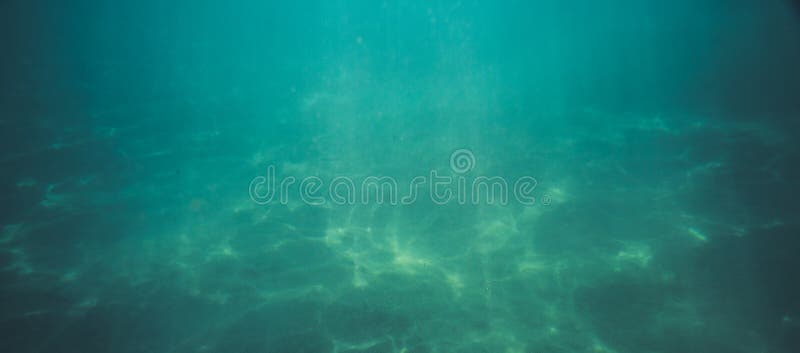 Underwater in Ocean Light Reflections. Stock Image - Image of design ...