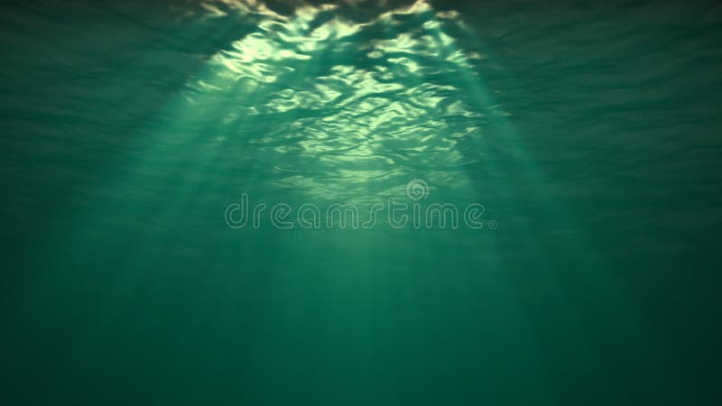 Underwater Reflection in the Ocean Stock Footage - Video of reflection ...