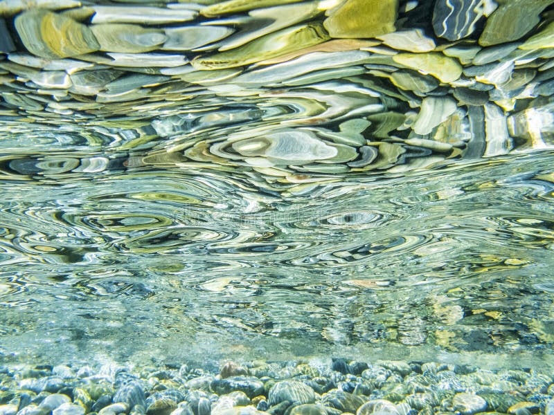 Underwater reflection stock image. Image of wavy, pattern - 47772103