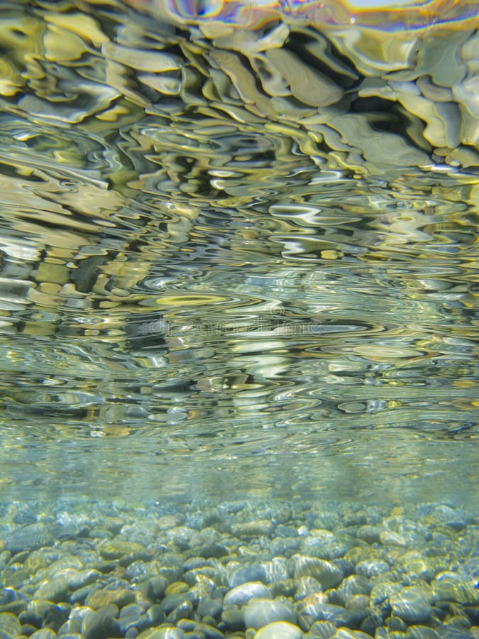 Underwater reflection stock image. Image of wavy, pattern - 47772103