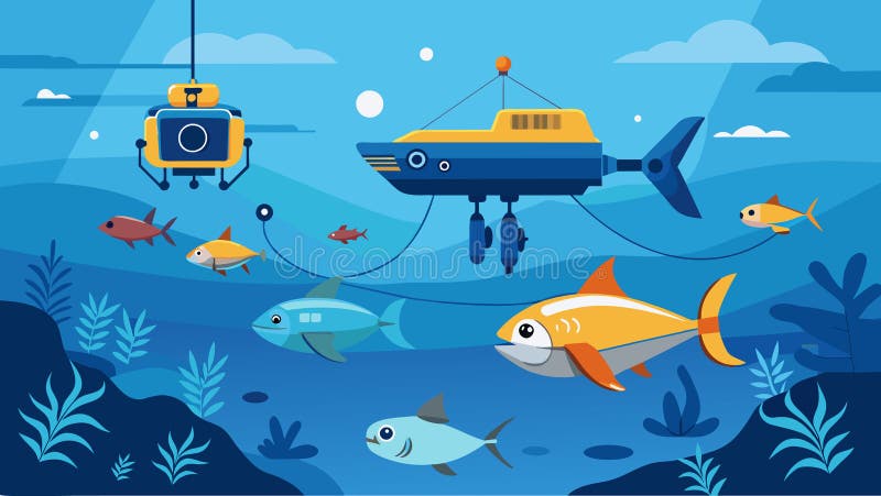 Underwater Robots Equipped with Sonar Technology Gather and Analyze ...