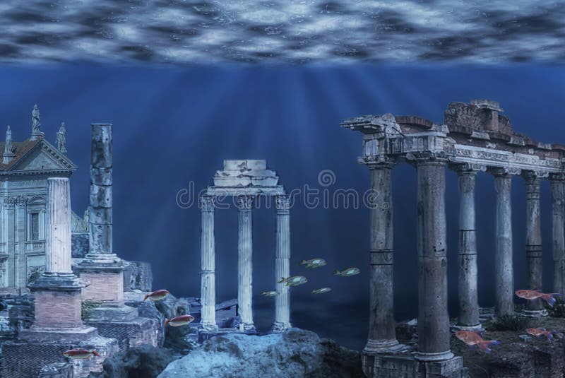 Atlantis Civilization Stock Illustrations – 317 Atlantis Civilization ...