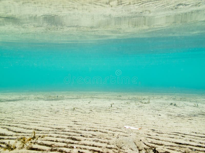 Underwater Sand Beach stock image. Image of pure, depth - 19716509