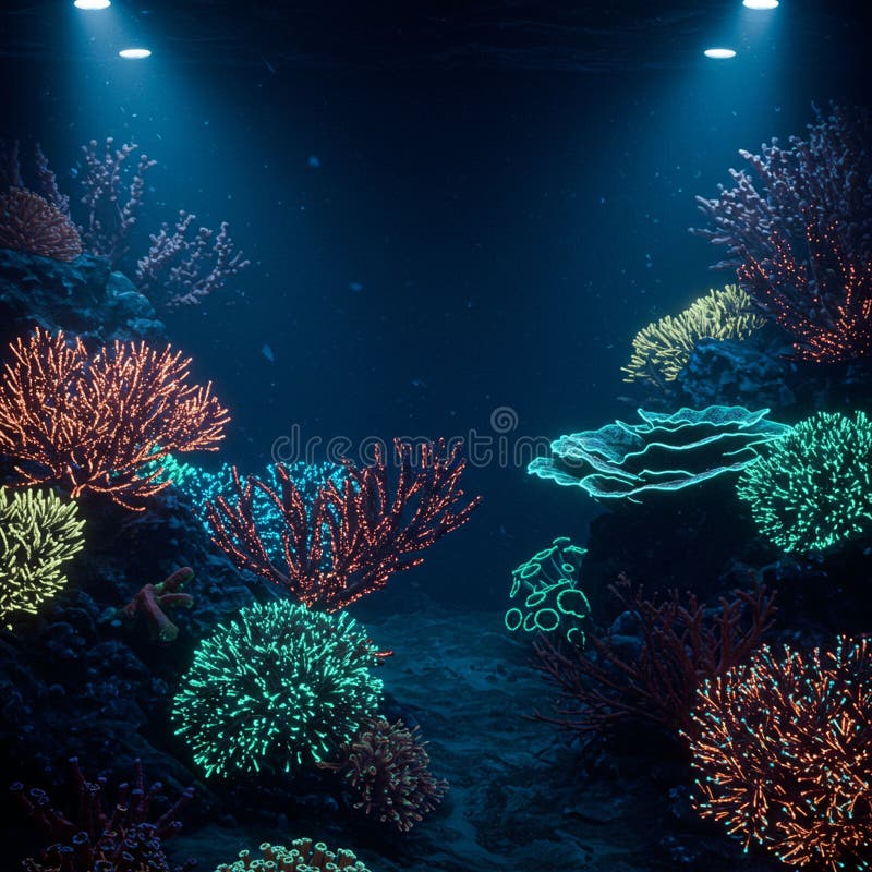 Vibrantly Colored Coral Reefs Stock Illustrations – 10 Vibrantly ...