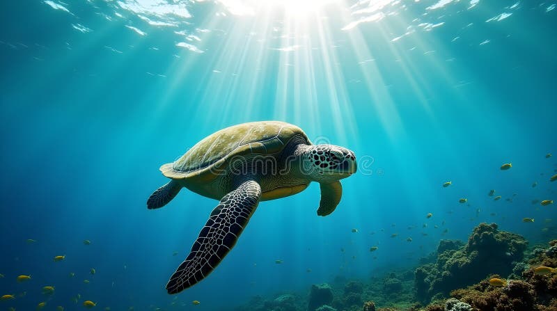 Ocean Guardian stock illustration. Illustration of ecosystem - 356975439