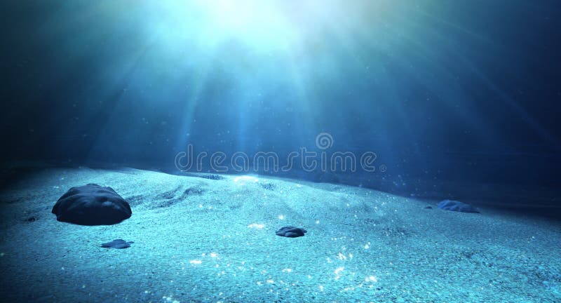 Underwater Sea Floor stock image. Image of floor, deep - 50733409