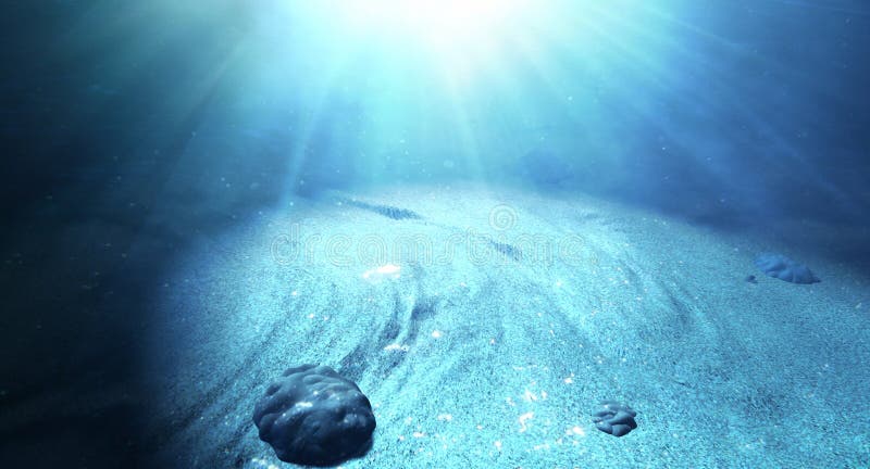 Underwater Sea Floor stock image. Image of emanating - 50733509