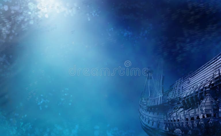 Underwater Shipwreck Stock Illustrations – 6,832 Underwater Shipwreck ...