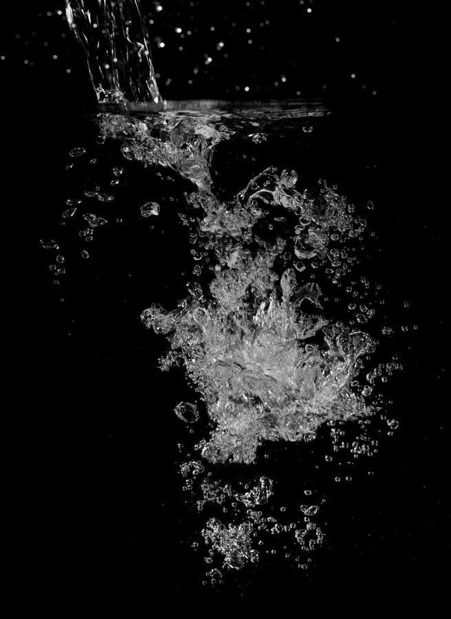 Underwater splashing stock photo. Image of flowing, drop - 216860556