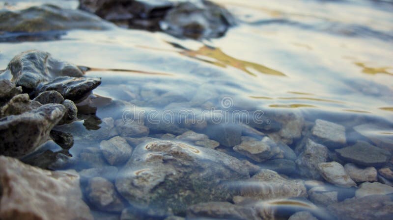 River Small Pebble Stones Underwater Stock Photo - Image of coast ...
