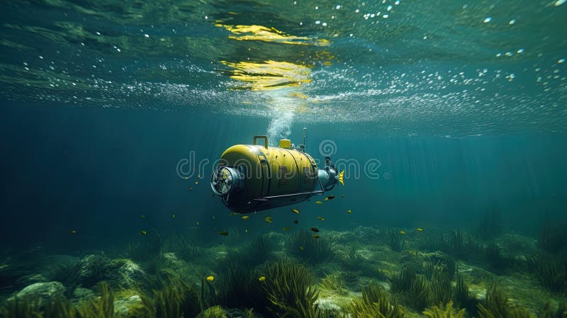Underwater Studies: Underwater Drone Studies the Bottom of the ...